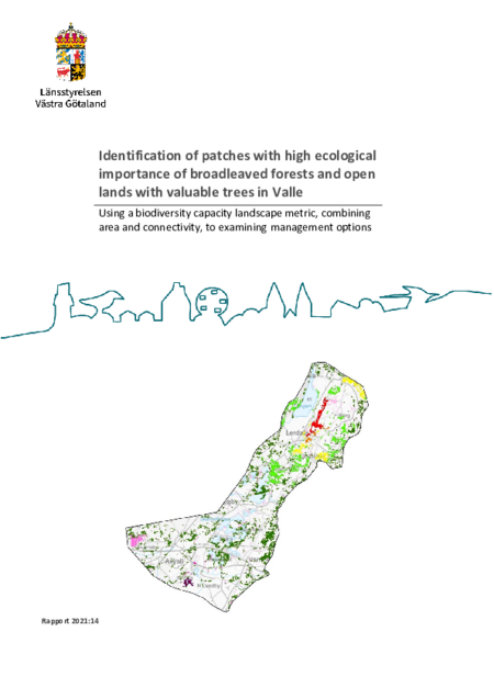 Identification of patches with high ecological importance of ...