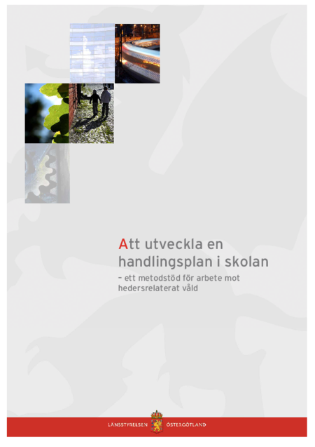 Att utveckla en handlingsplan i skolan | Länsstyrelsen Östergötland