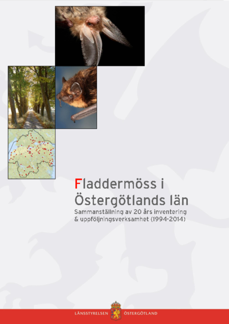 Fladdermöss i Östergötland 1994-2014 | Länsstyrelsen Östergötland