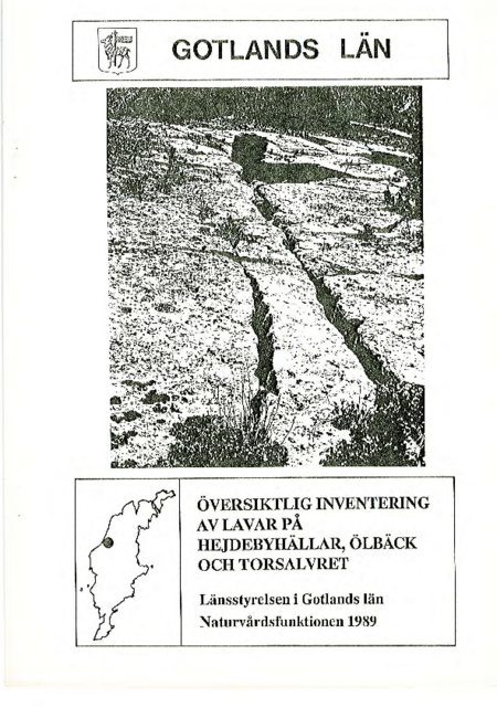 Översiktlig inventering av lavar på Hejdebyhällar, Ölbäck och ...