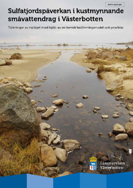 Sulfatjordspåverkan i kustmynnande småvattendrag i Västerbotten ...