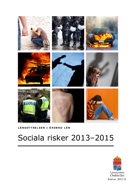 Sociala risker 2013-2015 | Länsstyrelsen Örebro