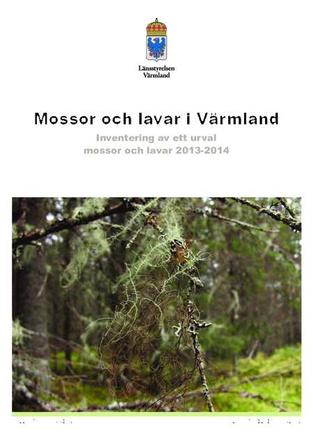 Mossor och lavar i Värmland | Länsstyrelsen Värmland