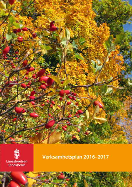 Verksamhetsplan 2016-2017 | Länsstyrelsen Stockholm
