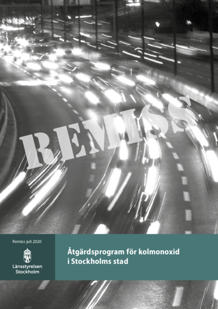 Åtgärdsprogram för kolmonoxid i Stockholms stad | Länsstyrelsen Stockholm