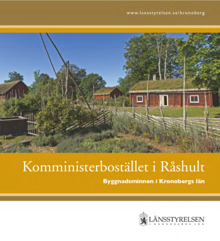 Komministerbostället i Råshult | Länsstyrelsen Kronoberg